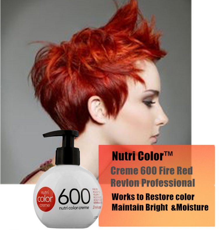 Revlon Professional Nutri Color Creme - 600 Fire Red - Passion Trading