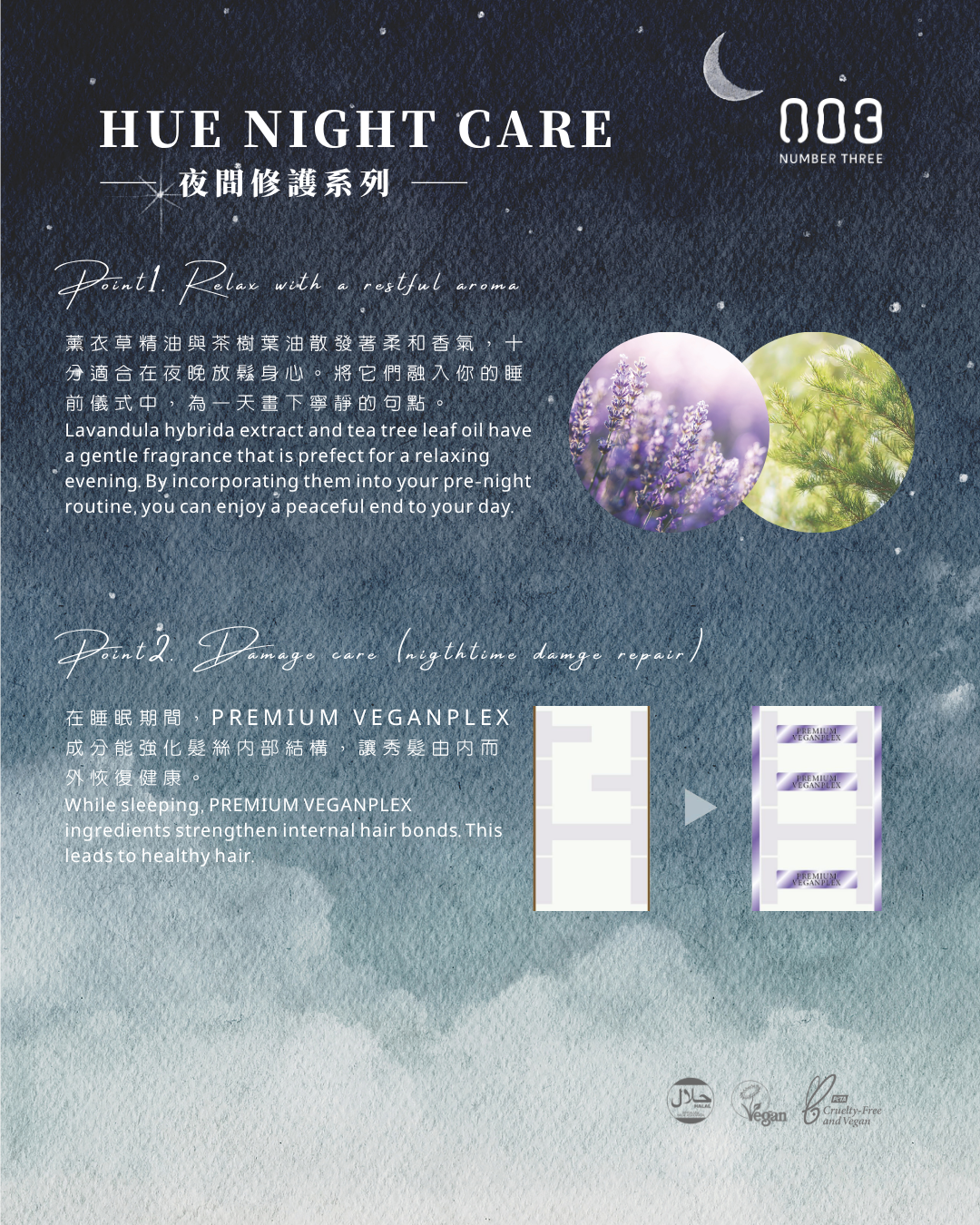 Hue Night Care Lullaby Mask - Passion Trading